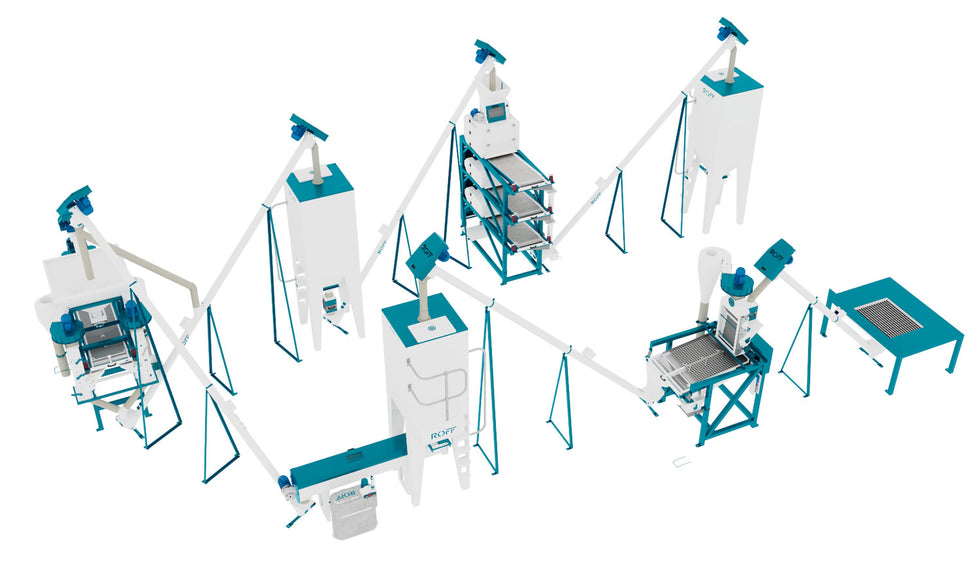 SP-1 | 650kg to 1 ton per hour maize mill – Roff Milling