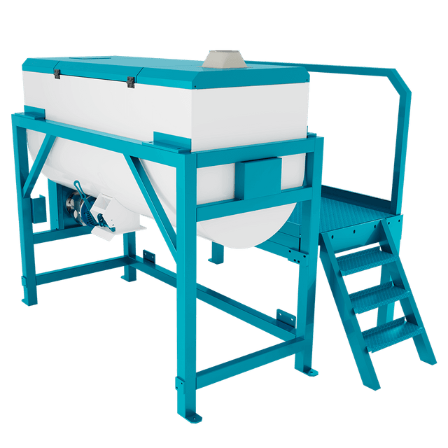 Horizontal Paddle Batch Mixer | 750L | Maize Mill – Roff Milling